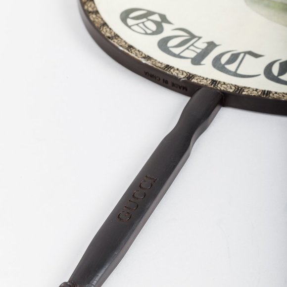 Gucci | Accessories | Gucci Modern Future Printed Silk Fan | Poshmark